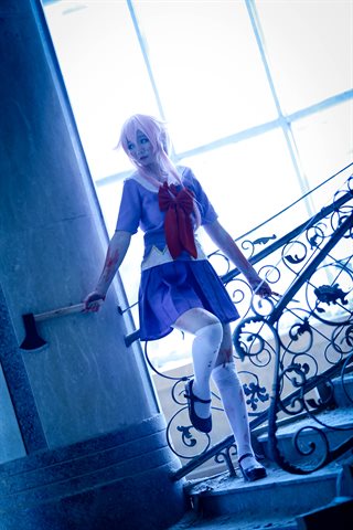 nagisa魔物喵-早期COS-[未来日记]{我妻由乃}[20150626] - 套图